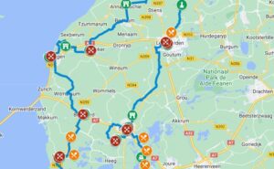 Knooppunten Elfstedentocht fietsen